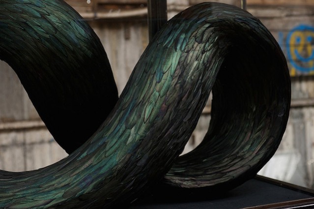 Organic Feathers Sculptures – Fubiz Media