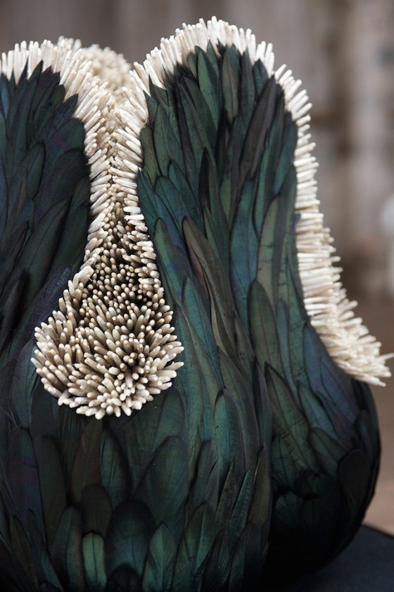 Organic Feathers Sculptures – Fubiz Media