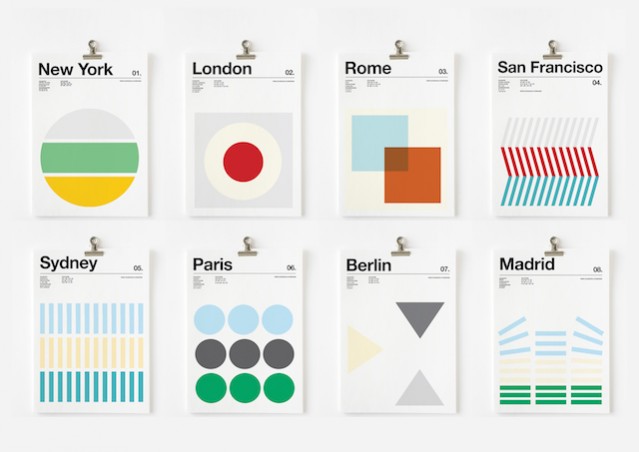 Three Colors Cities Posters – Fubiz Media