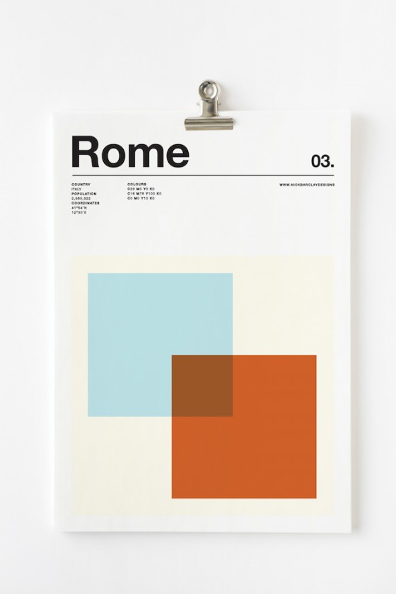 Three Colors Cities Posters – Fubiz Media