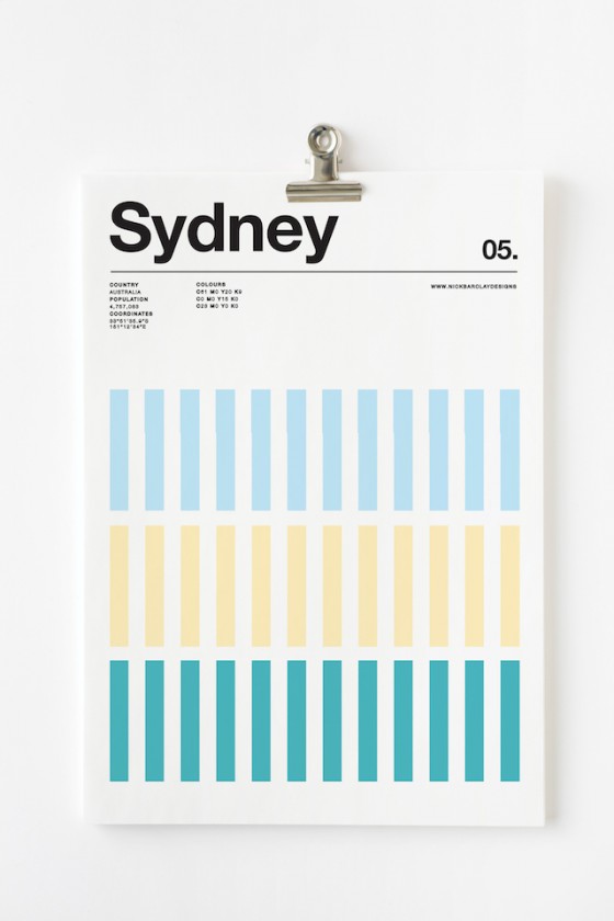 Three Colors Cities Posters – Fubiz Media