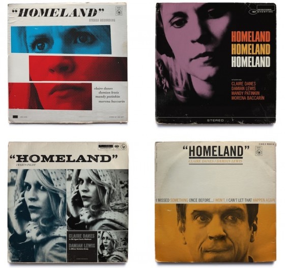 Homeland TV Shows As Jazz Vinyls Covers – Fubiz Media