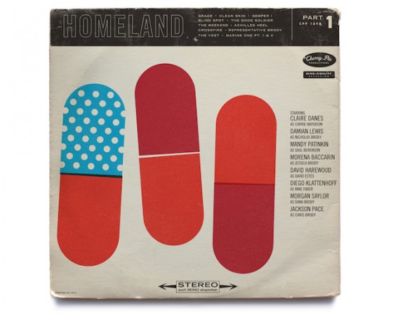 Homeland TV Shows As Jazz Vinyls Covers – Fubiz Media