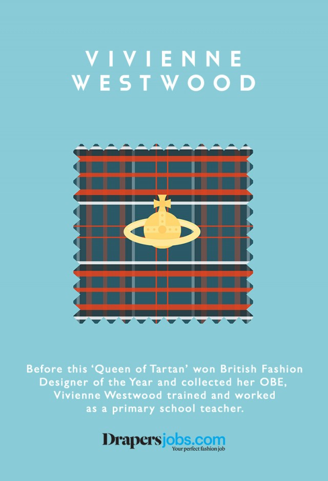 Fashion Past – Minimalist posters from Drapers Jobs – Fubiz Media