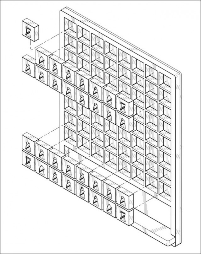 Wall Hanging Chess Board – Fubiz Media
