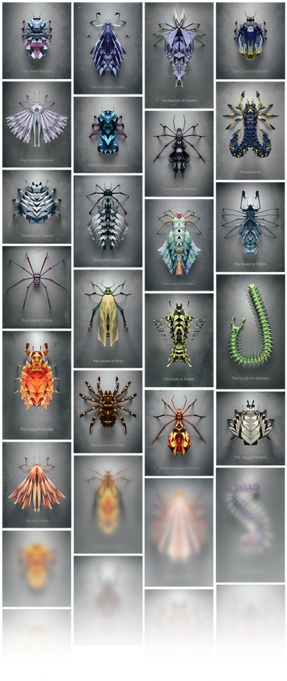 Fictitious Insects Illustrations – Fubiz Media