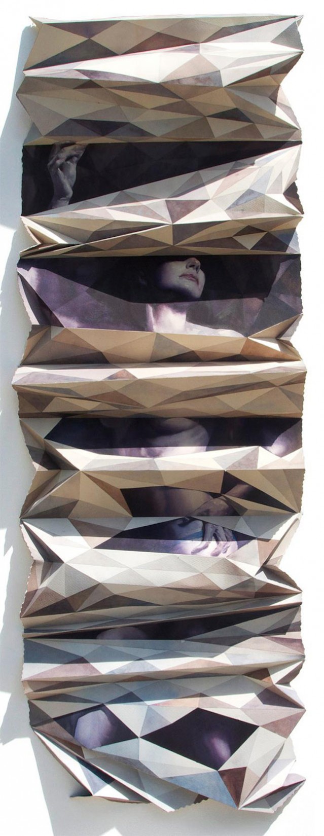 Impressive Folded Paintings – Fubiz Media