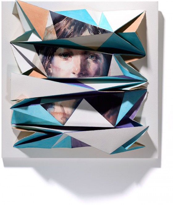 Impressive Folded Paintings – Fubiz Media