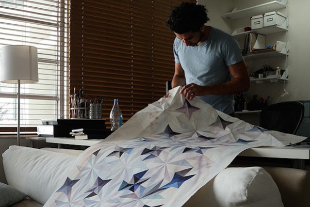 Impressive Folded Paintings – Fubiz Media