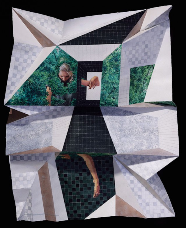 Impressive Folded Paintings – Fubiz Media