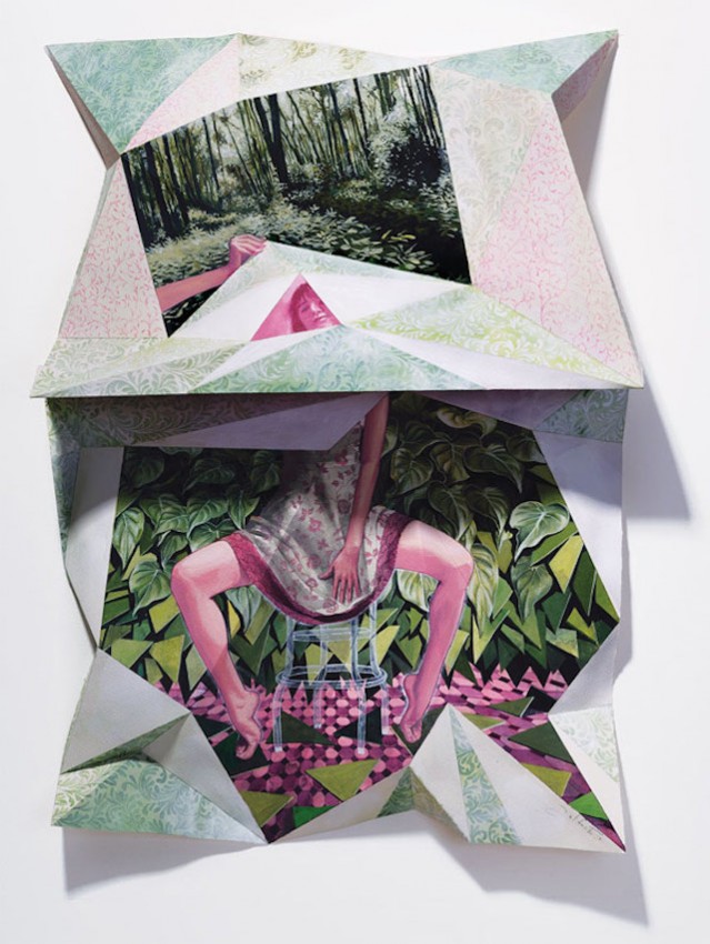 Impressive Folded Paintings – Fubiz Media