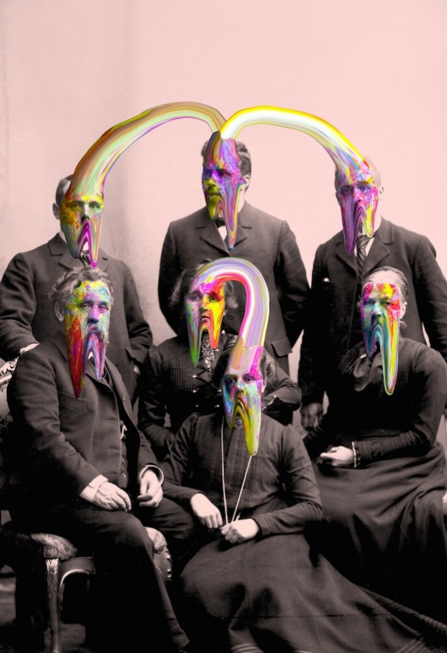 Psychedelic Portraits by Tyler Spangler – Fubiz Media