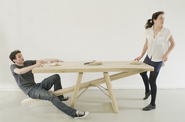 See-Saw Dining Table Seats – Fubiz Media