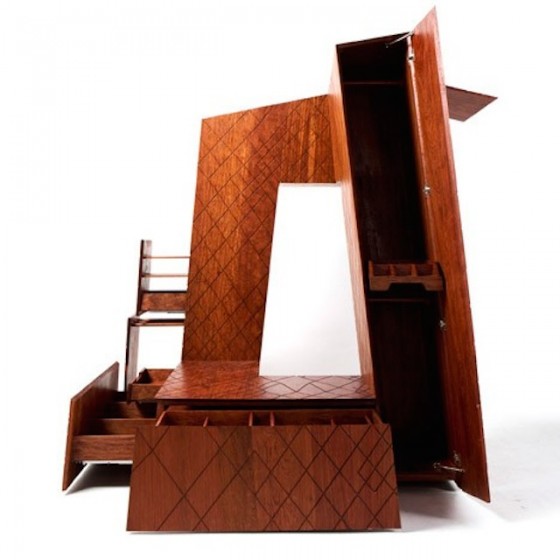 Wardrobe with Secret Compartments – Fubiz Media