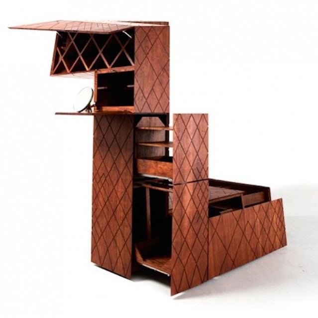 Wardrobe with Secret Compartments – Fubiz Media