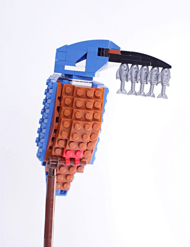 Birds in LEGO by Tom Poulsom – Fubiz Media