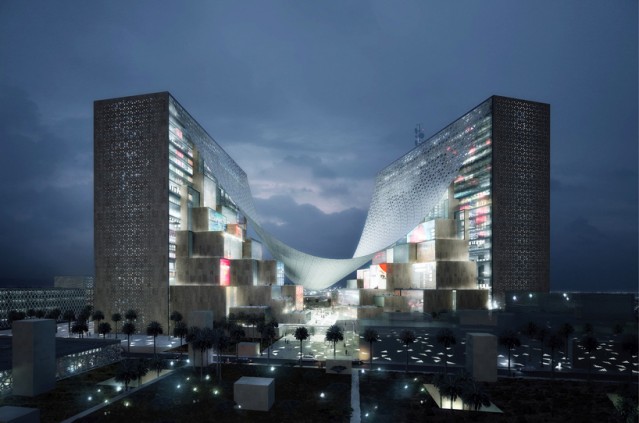 Giant Tensile Canopy Architecture – Fubiz Media