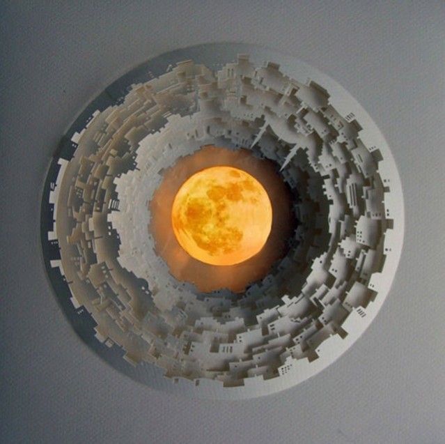 Light and Shade Paper Art – Fubiz Media