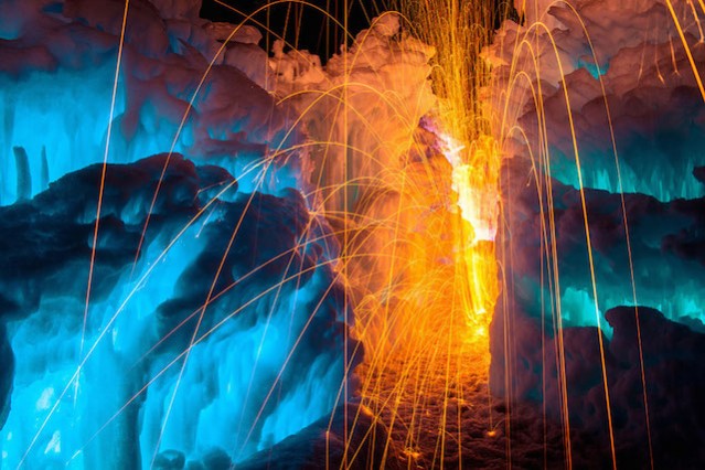 Magical Fire and Ice Castle – Fubiz Media