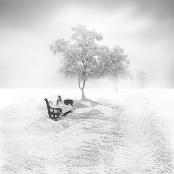 Minimal Snowscapes Photography – Fubiz Media