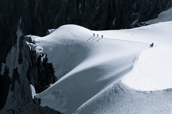 People in The Alps Photography – Fubiz Media