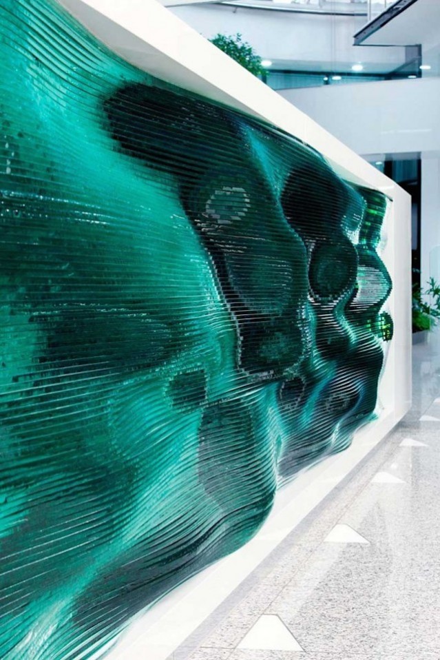 Wavy Reception Desk – Fubiz Media