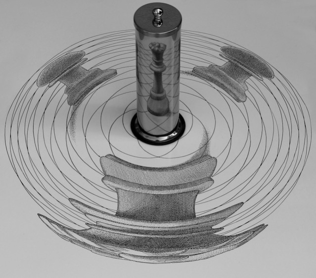 Anamorphic Work with Cylindrical Mirror – Fubiz Media