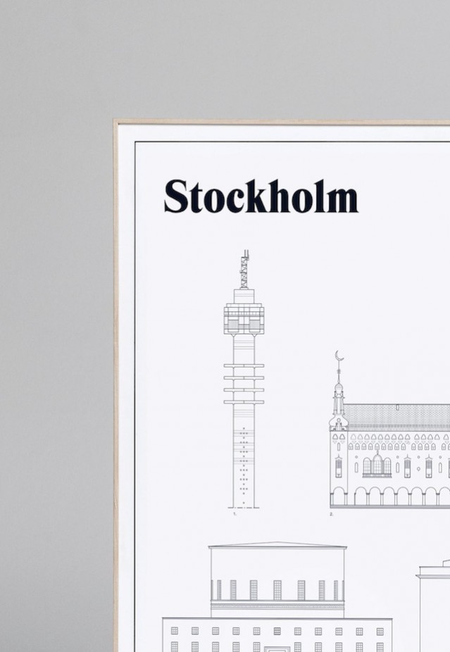 City Monuments Posters – Fubiz Media