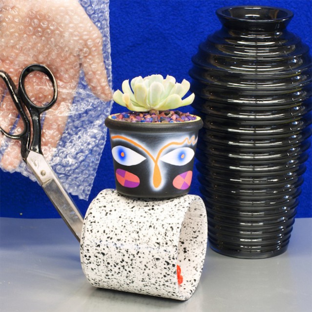 Crazy Faces Ceramic Vases – Fubiz Media