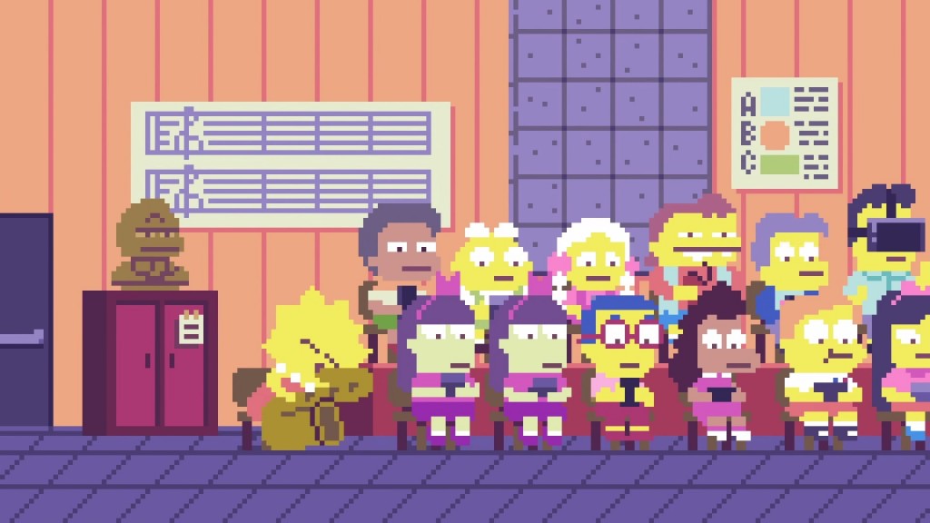 The Simpsons Opening in Pixel Art – Fubiz Media
