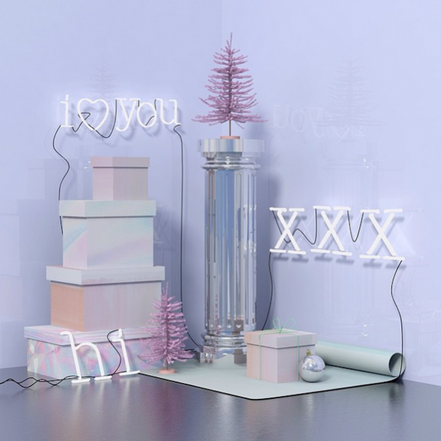 3D Pastel Colored Set Design – Fubiz Media