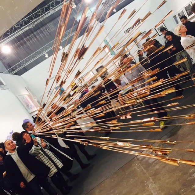 Copper Arrows Frozen Before Impact – Fubiz Media