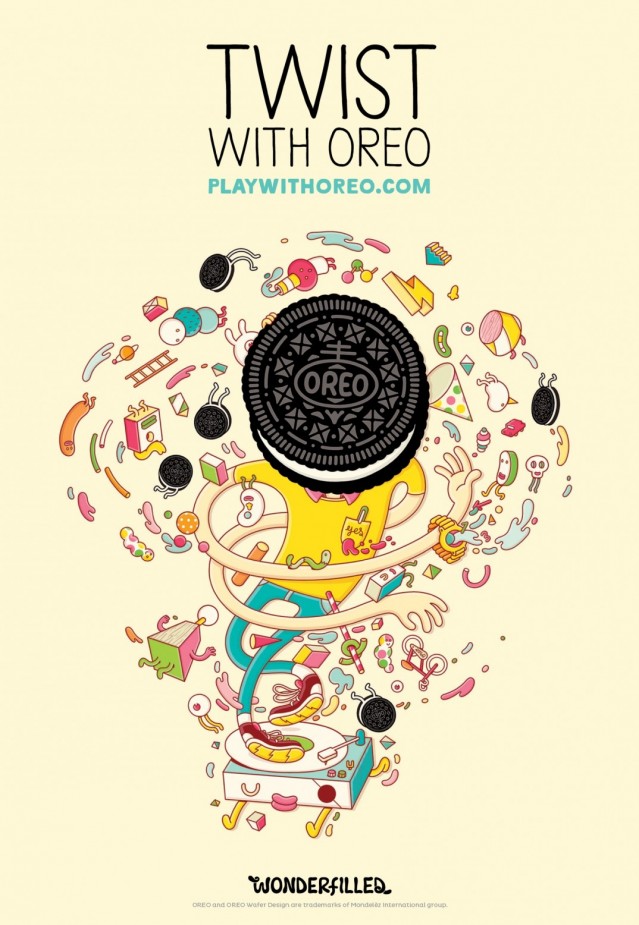 Oreo Wonderfilled Illustrations – Fubiz Media