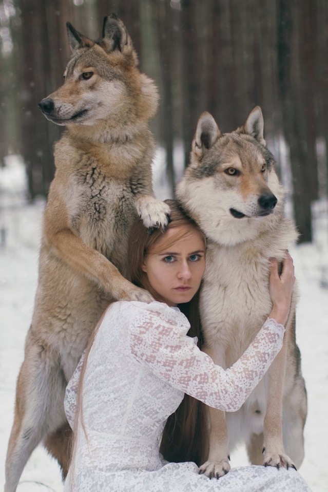 Portraits of Women with Wild Animals – Fubiz Media