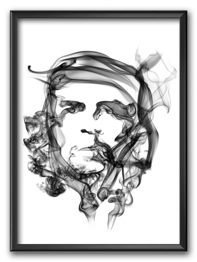 Smoke Portraits of Superheroes and Celebrities – Fubiz Media