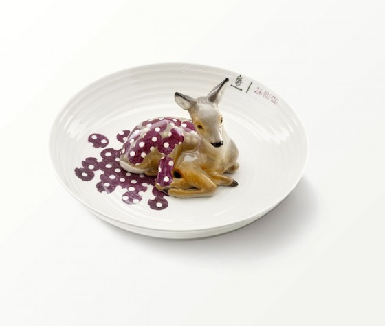 Hand Painted Ceramic Bowls with Animals – Fubiz Media