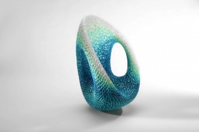 Gradient 3D Printed Chair – Fubiz Media