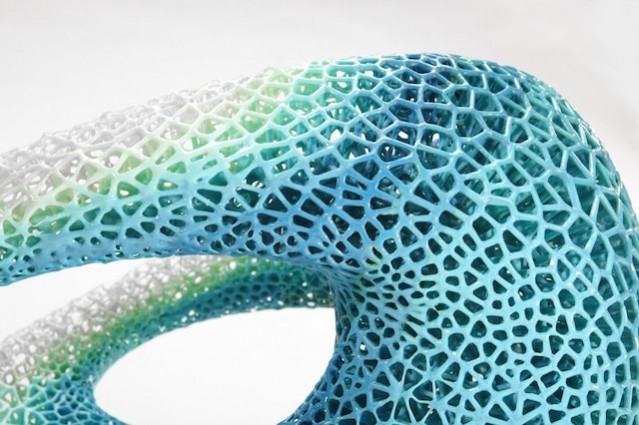 Gradient 3D Printed Chair – Fubiz Media