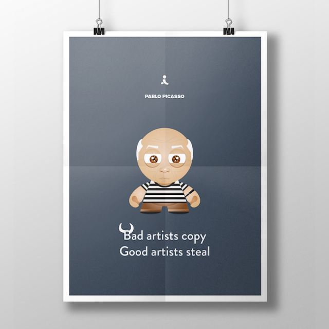 Cartoonish Illustrations Of Pop Culture Icons – Fubiz Media