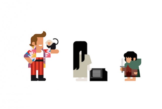 Little Illustrations of Pop Culture Characters – Fubiz Media