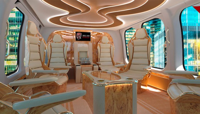 Helicopter Luxurious Interior – Fubiz Media