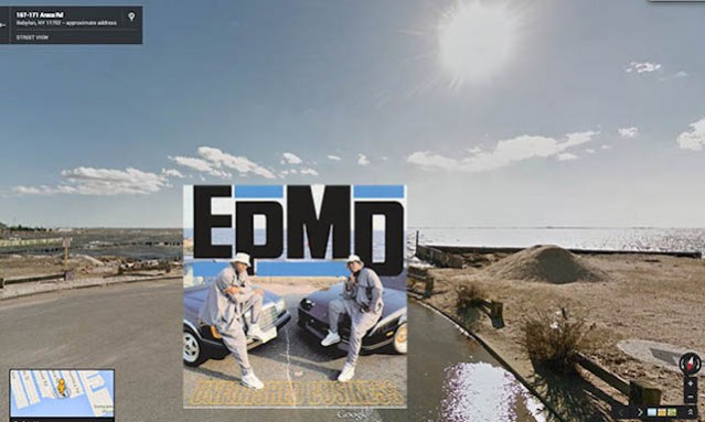 Hip Hop Albums in Google Street View – Fubiz Media