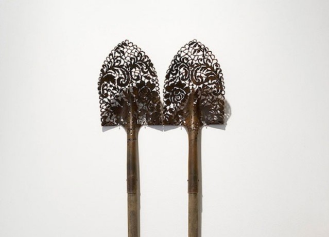 Patterns Sculpted into Industrial Steel Objects – Fubiz Media