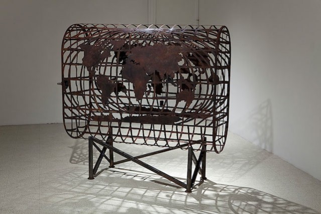 Patterns Sculpted into Industrial Steel Objects – Fubiz Media