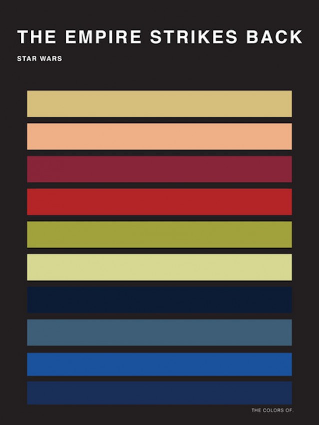 The Colors of Star Wars Palettes – Fubiz Media
