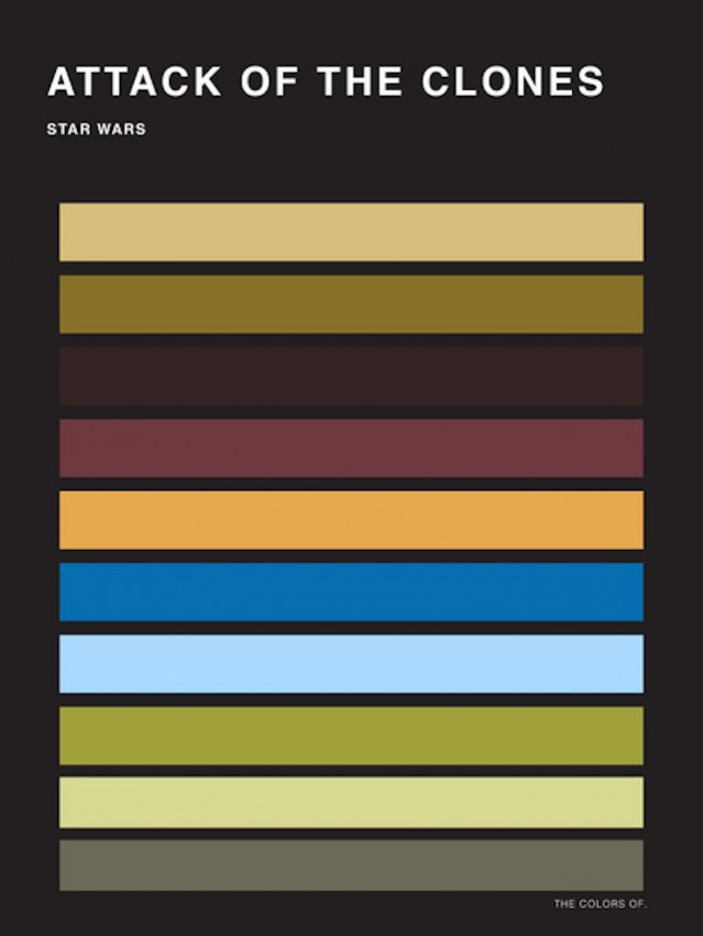 The Colors of Star Wars Palettes – Fubiz Media