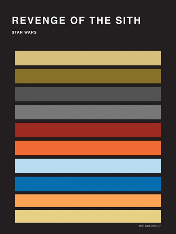 The Colors of Star Wars Palettes – Fubiz Media