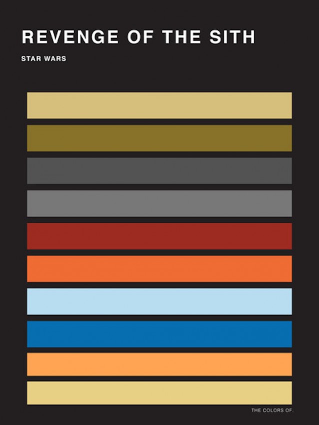 The Colors of Star Wars Palettes – Fubiz Media