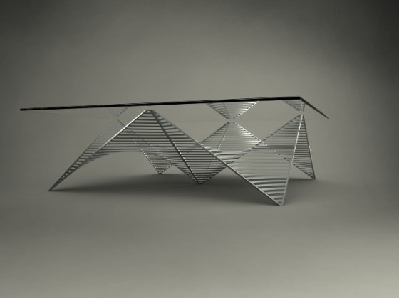 Hyperbolic Table Design – Fubiz Media