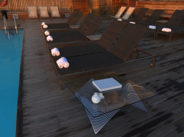 Hyperbolic Table Design – Fubiz Media